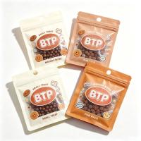 China Window Hang Hole Three Side Seal Bags Resealable Doypack Ziplock Mylar Plastic Packaging for sale