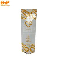 China Aluminum Foil Mylar Back Seal Bags Resealable Powder Doypack Plastic Food Grade Packaging for sale