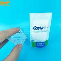 China Doypack Window Ziplock Bag Tear Notch Digital Printed Resealable Mylar Plastic Packaging for sale