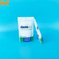 China Doypack Window Ziplock Bag Tear Notch Digital Printed Resealable Mylar Plastic Packaging for sale