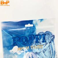 China Resealable Doypack Three Side Seal Bags Digital Printed Mylar Ziplock Plastic Packaging for sale