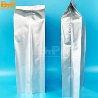 China Aluminum Foil Stand Up Custom Back Side Seal Gusset Doypack Resealable Food Packaging Bag for sale
