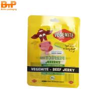 China Smell Proof Tear Notch Mylar Packaging Bag Digital Printed Resealable Ziplock Plastic for sale