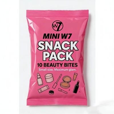 China Cosmetic Custom Mylar Back Sealed Bag Resealable Zipper Doypack Food Candy Snack Packaging for sale