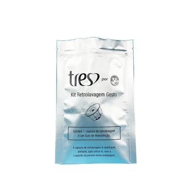 China Aluminum Foil Tear Notch Zipper Bag Digital Printed Resealable Doypack Mylar Packaging for sale