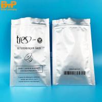 China Aluminum Foil Tear Notch Zipper Bag Digital Printed Resealable Doypack Mylar Packaging for sale