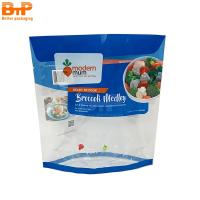 China OEM Logo Mylar Stand Up Food Packaging Plastic Euro Hole Ziplock Pouch Moisture Proof for sale