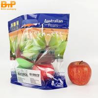 China Mylar Doypack Fruit Food Packaging Custom Printed Resealable Ziplock Stand Up Pouch for sale