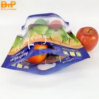 China Mylar Doypack Fruit Food Packaging Custom Printed Resealable Ziplock Stand Up Pouch for sale