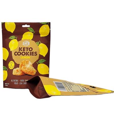 China Tea Packing Ziplock Stand Up Pouch Aluminum Foil Coffee Mylar Food Packaging Bag for sale