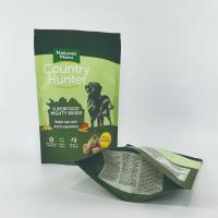 China Pet Dog Food Packaging Bag Mylar Plastic Zipper Resealable Stand Up Pouch Custom Printed for sale