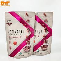China Food Grade Digital Printed Packaging Bags Mylar Aluminum Foil Zipper Stand Up Pouch for sale