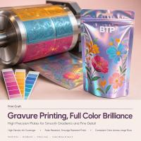China Holographic Laser Stand Up Pouches High Barrier Aluminum Foil Zipper Bags Full Color Custom Printing Food Grade Self Standing Packaging Pouch With Hang Hole MOQ 100 for sale