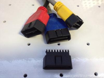 China OBD II Cable 16 Pin to 6 Pin Diagnostic Extension Cable 1.5m for sale