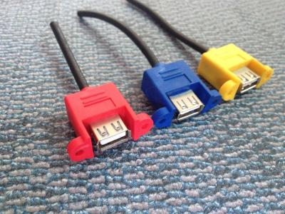 China USB Connector 2.0 Type A Male to Female Extension Cable 1m for sale