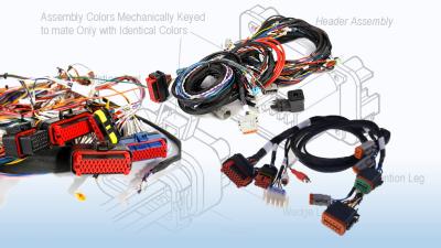 China Automotive ECU Control Harness J1939 to OBD2 Connector Cable 9pin for Truck for sale