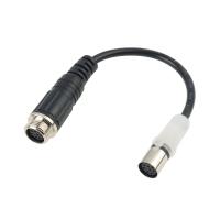 China M12 Sensor Cable Connector 2.5mm-14mm with Injection Molding Straight/Right Angle for sale