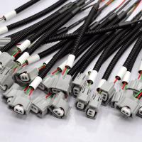 China Custom Brass Automotive Wiring Harness 18 AWG PVC Cable Jacket for Reliable Connections for sale