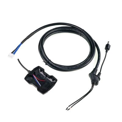 China Customized Plastic Over Molding Connector -40℃ to +105℃ Length Adjustable 2-10A for sale