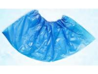 China HDPE Disposable Shoe Cover With White Blue Green Color 41cm 45cm Size for sale