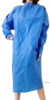China Blue Color Surgical Disposable Isolation Gowns Soft Breathable for sale