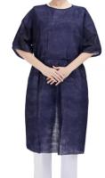 China Medical Protective Disposable Scrub Suits 40gsm Weight With Short Sleeves for sale