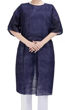 China Medical Protective Disposable Scrub Suits 40gsm Weight With Short Sleeves for sale
