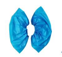 China Customized CPE Disposable Shoe Cover Water Resistant For Foot Protection for sale