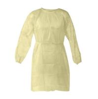 China 20gsm Disposable Isolation Gowns Non Woven With Elastic Cuffs for sale