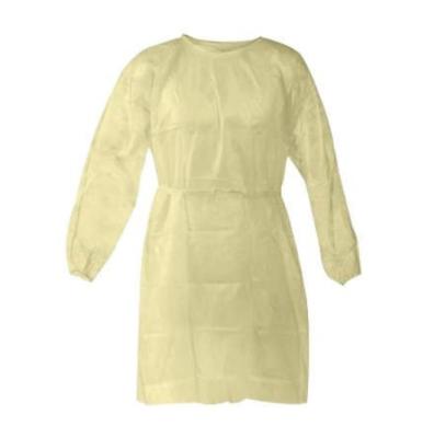 China 20gsm Disposable Isolation Gowns Non Woven With Elastic Cuffs for sale