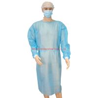 China Full Length Disposable Isolation Gowns Medium Thickness Surgical Disposable Gowns for sale
