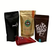 China Coffee Packaging Mylar Pouch Zip Lock Stand Pouch Snack Biscuits Cookie Packaging Bags LDPE Packaging Bags Logo Custom Printing for sale
