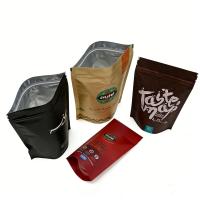 China Coffee Packaging Mylar Pouch Zip Lock Stand Pouch Snack Biscuits Cookie Packaging Bags LDPE Packaging Bags Logo Custom Printing for sale