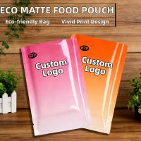 China Custom Colorful Glossy BOPP VMPET PE Bags MOQ 1000pcs Eco Friendly Recyclable Square Bottom Zipper Top Heat Seal for sale