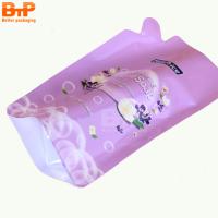 China Digital Printing LOW MOQ and Gravure  in House for  Liquid  Laundry Detergent Refill Plastic Bag Shape Pouch Packaging for sale