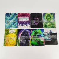 China Custom Printed Shape UV Printing Child Resistant Smell Proof Soft Touch Mylar Bags 1g 3.5g 7g 14g 28g Cali Pack for sale