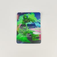 China Custom Logo UV Holographic 3.5g Die Cut Sparkling Moisture Proof Food Grade Stand up Mylar Pouch for sale