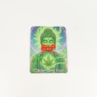 China Custom Irregularly Shaped Die Cut 3.5g Mylar Plastic Bags Reusable Seal for Food Pet Food Storage for sale
