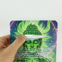 China Custom Irregularly Shaped Die Cut 3.5g Mylar Plastic Bags Reusable Seal for Food Pet Food Storage for sale