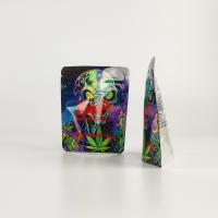 China Premium Custom Printed Matte Stand up Ziplock Mylar Bags Resealable Smell Proof Food Grade Pouch for Candy Snacks Edibles 3.5g for sale