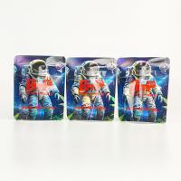 China Hot Sell Custom Matte Smell Proof Child Proof Resealable Mylar Doypack 3.5g 14g 28g Food Grade PE Stand up Bag for sale