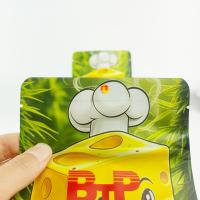 China High Quality Custom Printed Logo Soft Touch Mylar Food Grade Antistatic Stand Ziplock Pouch 3.5g 7g 14g 28g for Milk Jelly for sale