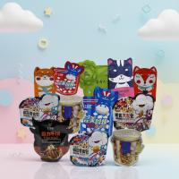 China Vibrant Custom Cartoon-Shaped Snack Pouches Collection Character-Themed Disposable Flexible Packaging CPP MM Assorted Snacks for sale