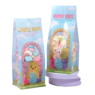 China Personalized Custom-Shaped Food Grade Candy Bags-Re-sealable Recyclable Transparent Stand-Up Packaging Pouches Pattern for sale