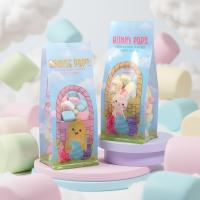 China Personalized Custom-Shaped Food Grade Candy Bags-Re-sealable Recyclable Transparent Stand-Up Packaging Pouches Pattern for sale
