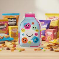 China Custom Cute Cartoon Smiley Face Resealable Snack Pouch - Colorful Fun Packaging Bag for Candies & Snacks for sale