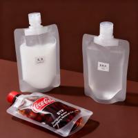 China Spout Top Pouch Bottom Gusset for Cosmetics/Lotion/Makeup Cream PE Material Silk Screen Printing Custom Orders Accepted for sale