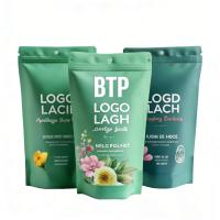 China MOQ 100pcs Custom Printed Food Packaging Bags Plastic Stand up Resealable  Zipper Aluminum Pouch Mylar Bag for Snack Packaging for sale