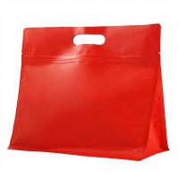China Square Bottom Food Grade Coffee Bean and Tea Aluminum Foil Packaging Bags with Custom Logo Heat Seal Composite Bag for sale