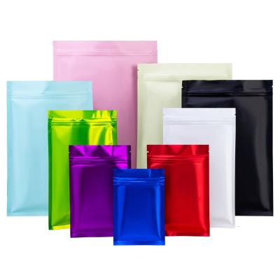 China Extra Thick 1 Pound Stand Pouch Custom PE Mylar Food Grade Zipper Top Efficient Food Pizza Milk Pet Food Sugar Jelly Canned Food for sale